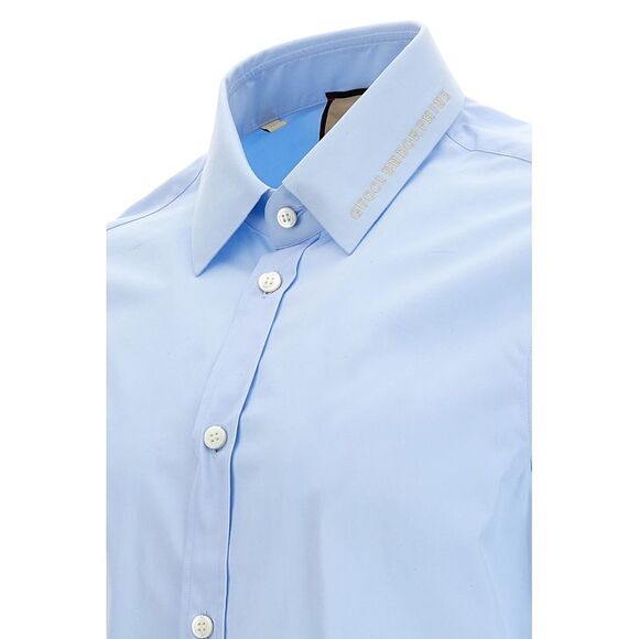 Gucci | Shirts | Gucci Logo Embroidery Shirt | Poshmark